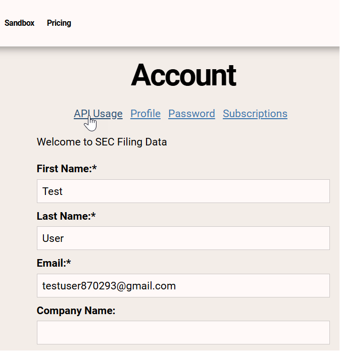 How do I download SEC Filings from EDGAR API?